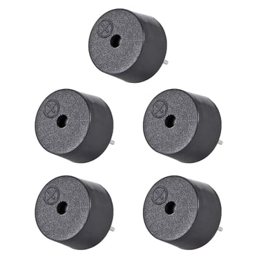 5Pcs DC 3V Active Electronic Buzzer Alarm Beeper Continuous Sound 80dB ...