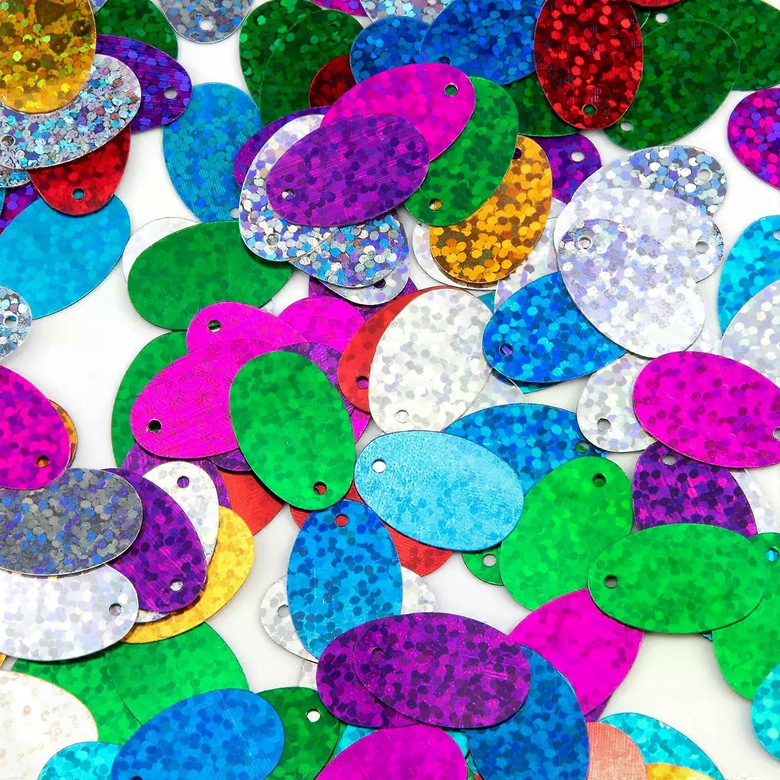100/200pcs Sea Fishing Spinner Blade Holographic Attractor Flatfish Rig ...