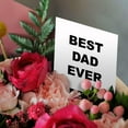 3drose, Best Dad Ever. Bold Black Lettering on White Background., 6 ...