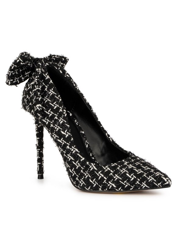 Black Bow Pumps