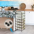 7-Tier Can Organizer Rack Dispenser for Pantry, Brown - Walmart.com