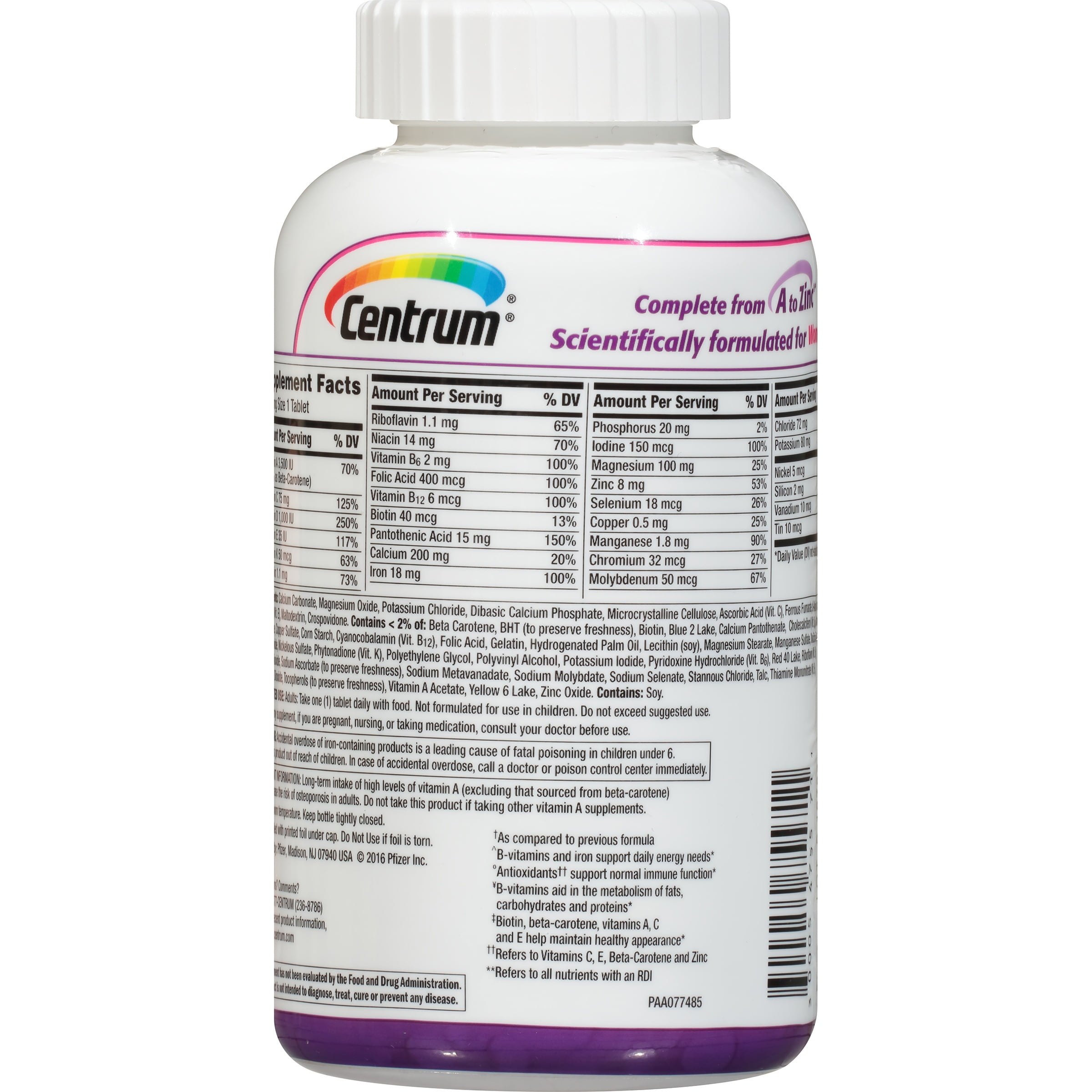 Centrum Women's Multivitamin - 200 Count in Nepal at NPR 7396, Rating: 5