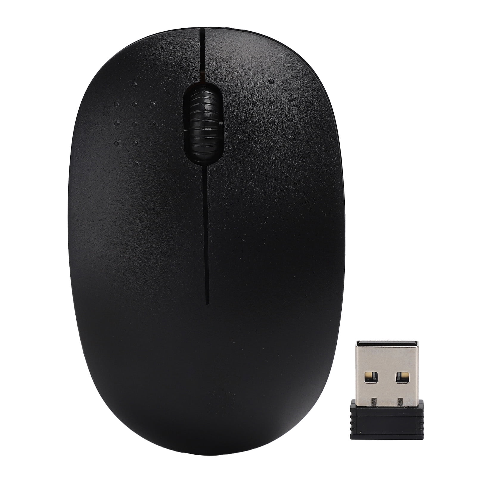 2.4G Mouse, Small Black USB Plug-in Wireless Mouse For Laptop - Walmart.com