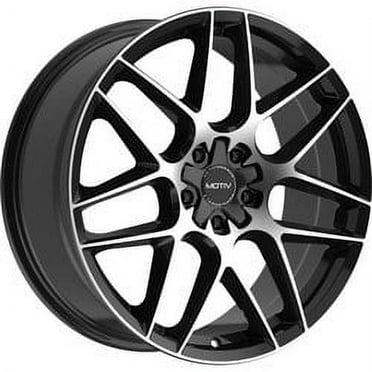 Motiv 17x7.5 5X4.50 429B Align Black Wheel Rim - Walmart.com