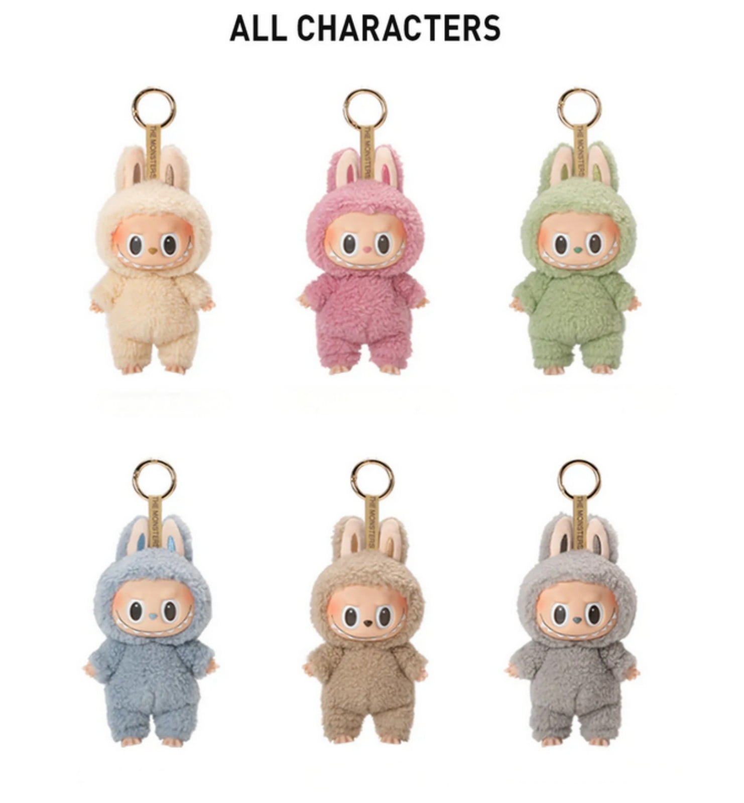 Labubu The Monsters Exciting Macaron Plush Plush Doll Etciting Macaron ...