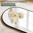 Easy4Home 58"x14" Arched Full Length Mirror Freestading Full Body Floor ...
