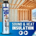Apel Spray Foam Insulation Kit (24 x 32.80 oz./480 Bd ft) Heat and ...