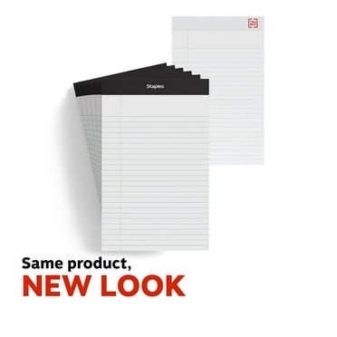 Staples Notepads 3" x 5" Unruled White 100 Sheets/Pad 36/Carton ...
