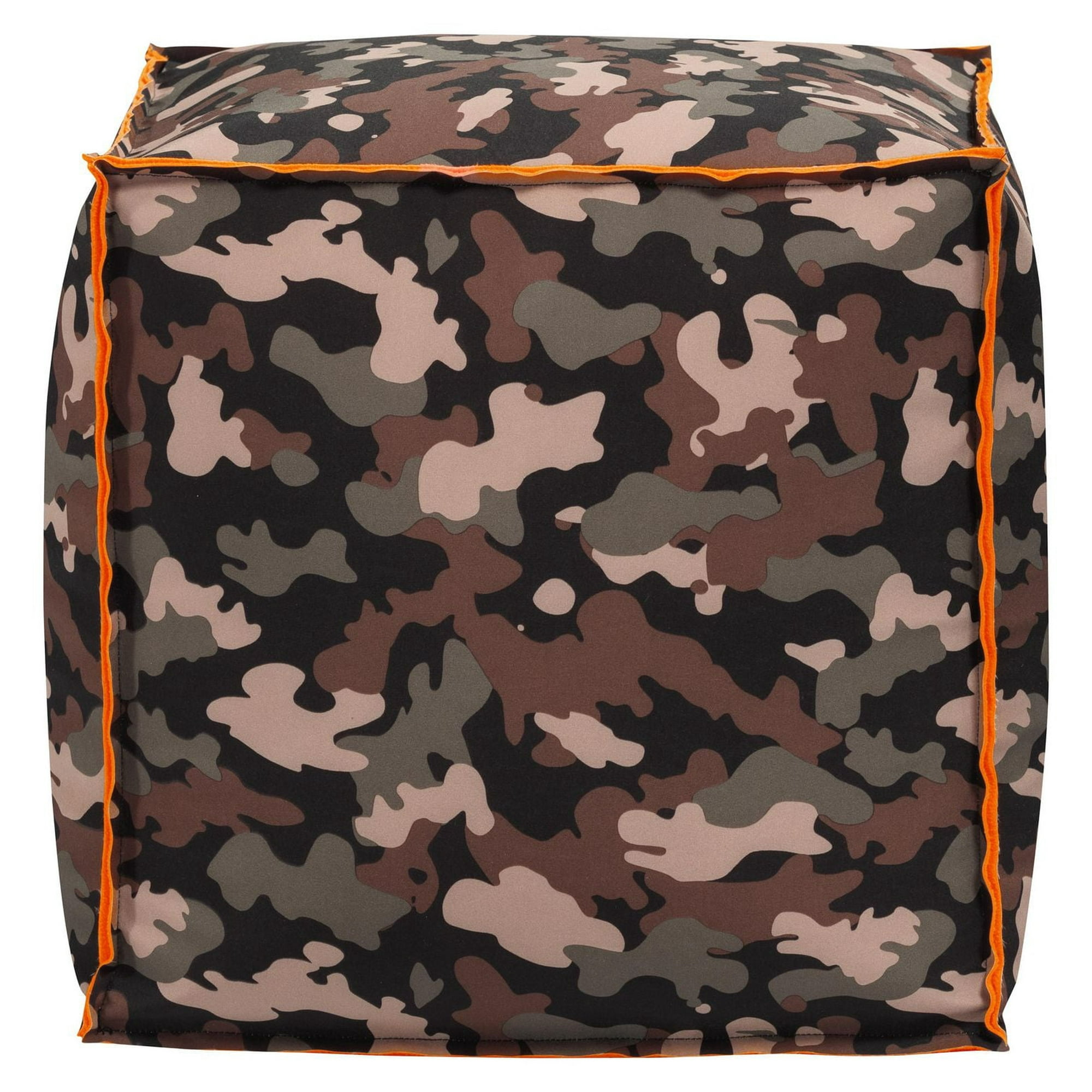 Click here for Gouchee Home Cube Camo Pouf Ottoman - Soft-Stretch... prices