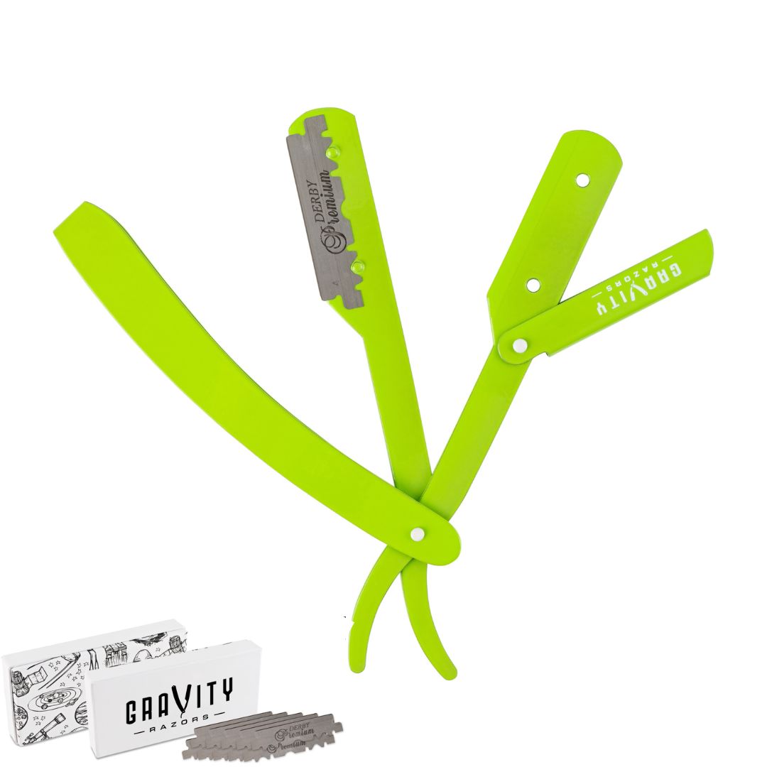 Professional Straight Razor - Minimal Exposure Straight Razor Kit with ...