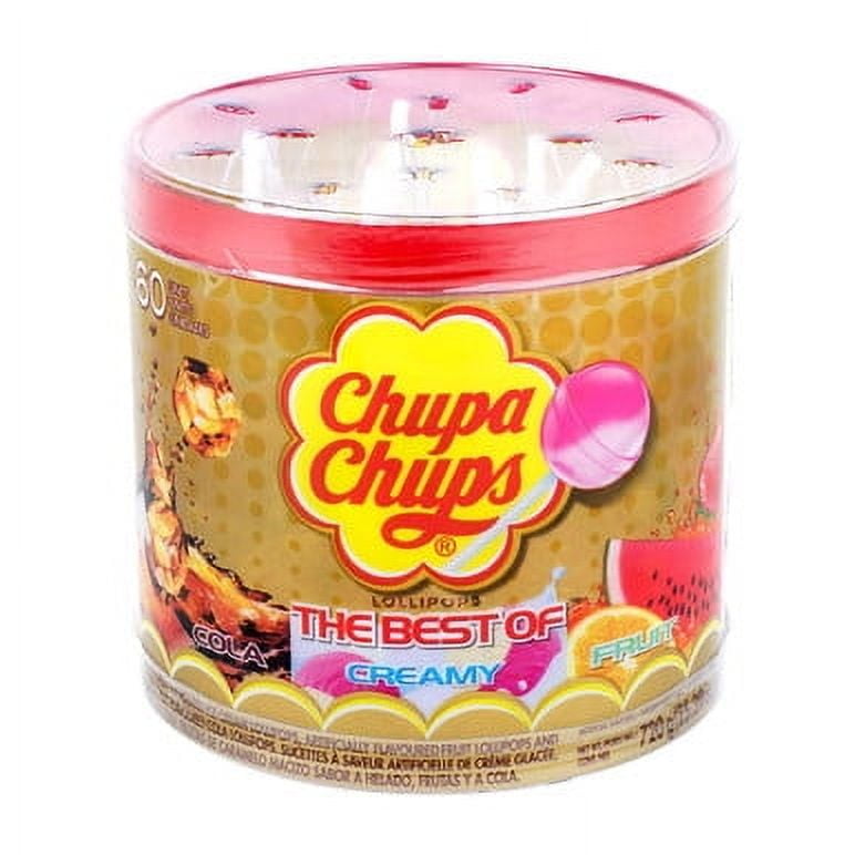 Chupa Chups Lollipops - 720g Bulk Pack - Assorted Flavors for Sweet ...