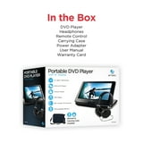 Ematic 14" Portable DVD Player with Remote, Carrying Case & Headphones ...