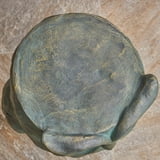 Agnes Decorative Owl Outdoor Patio Garden Stool in Lightweight Concrete ...