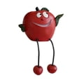 Adorable Resin Fruit Figurine Set 7 Designs Dangling Leg Desktop ...