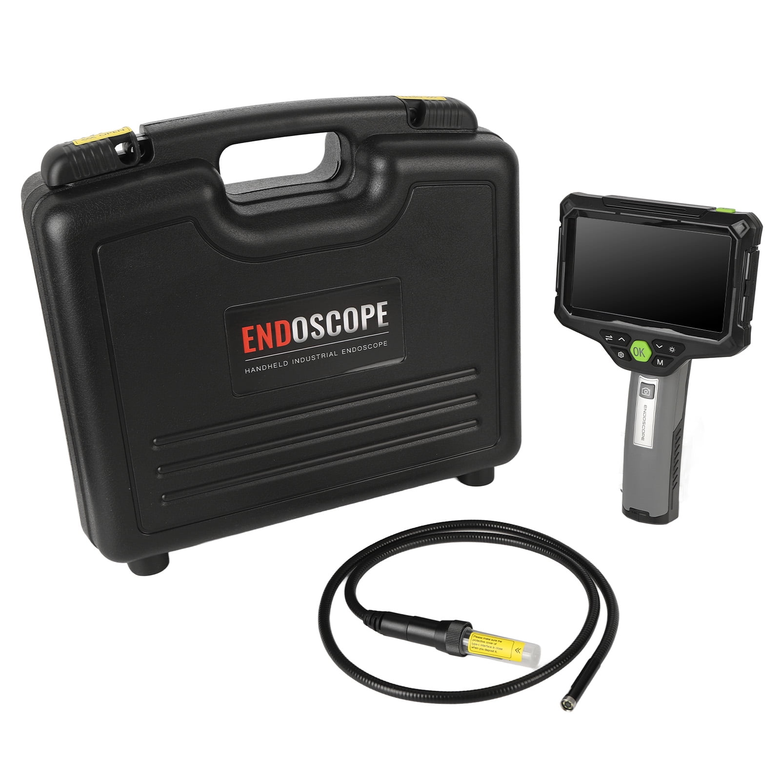 Dual Lens Inspection Camera Waterproof Flexible Probe Digital ...