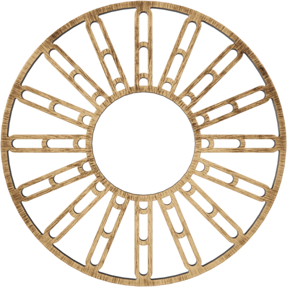 18 OD X 6 1 2 ID X 1 2 P Hale Architectural Grade PVC Pierced Ceiling 18-od-x-6-1-2-id-x-1-2-p-hale-architectural-grade-pvc-pierced-ceiling