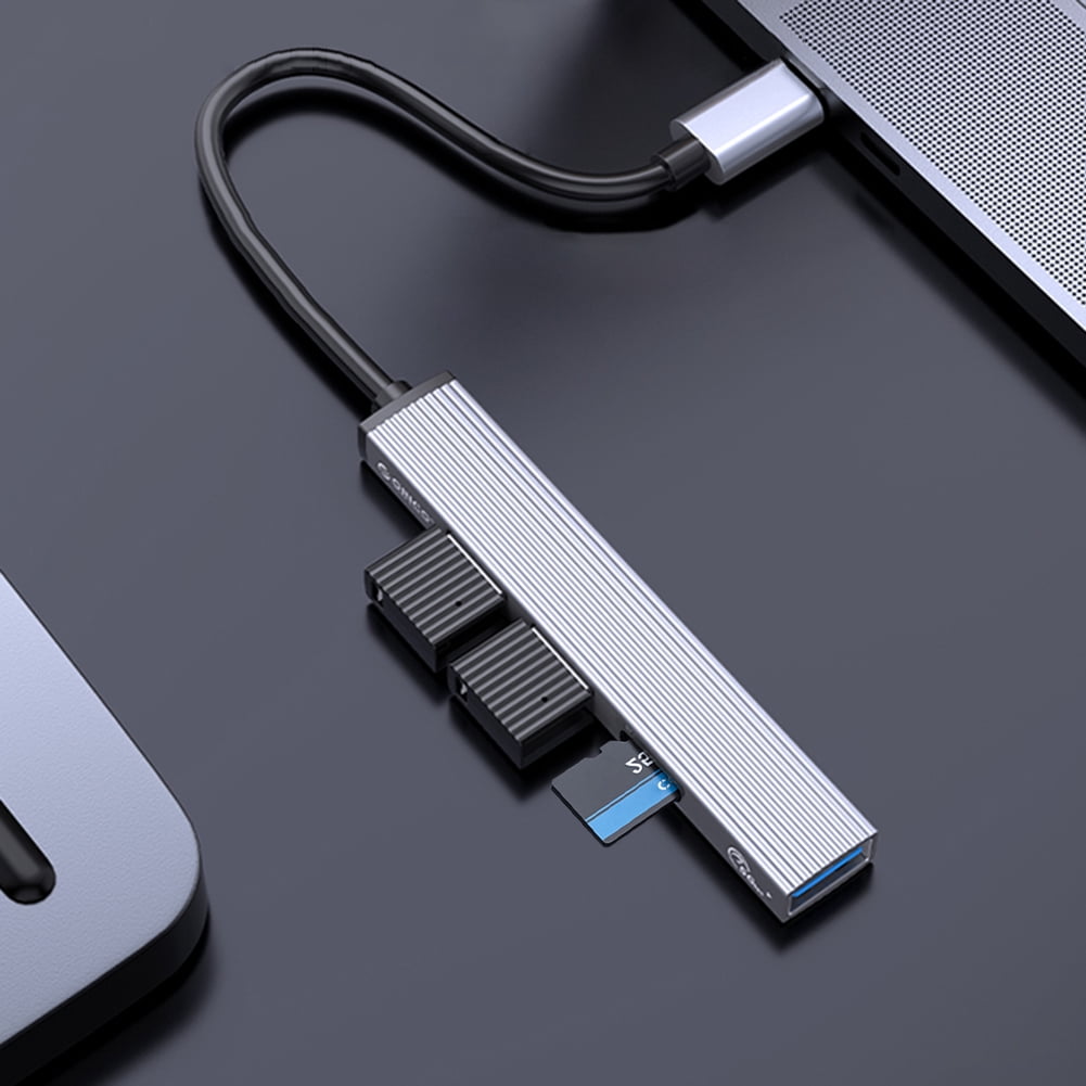 USB 3.0 HUB Ndcxsfigh 5Gbps 4 puertos multipuerto tipo C divisor lector ...