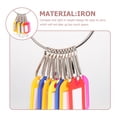 Amosfun 1Set Practical Key Identification Tags for Home Use Assorted ...