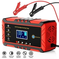 Car Battery Charger, 8A 12V/24V Battery Charger and Trickle Charger ...