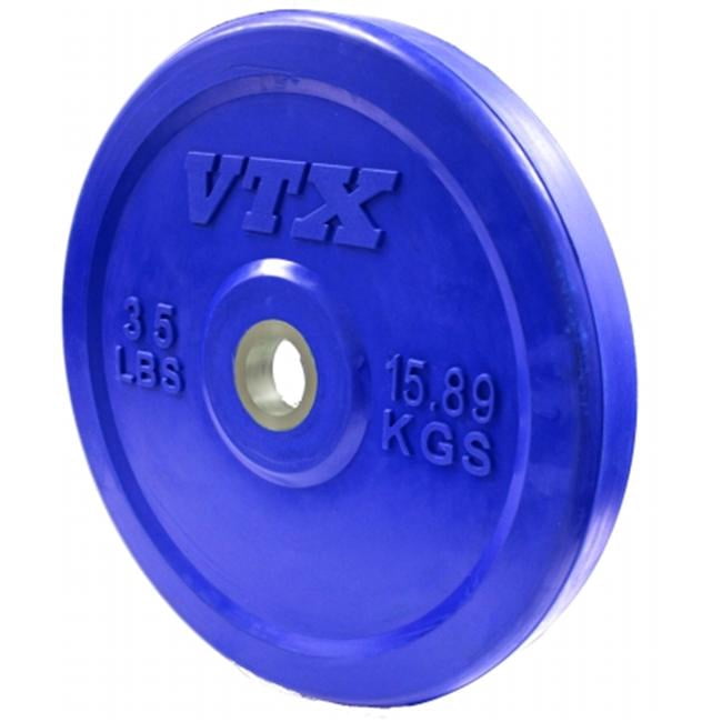 VTX by Troy Barbell O-035SBP Colored Bumper Plate - Walmart.com