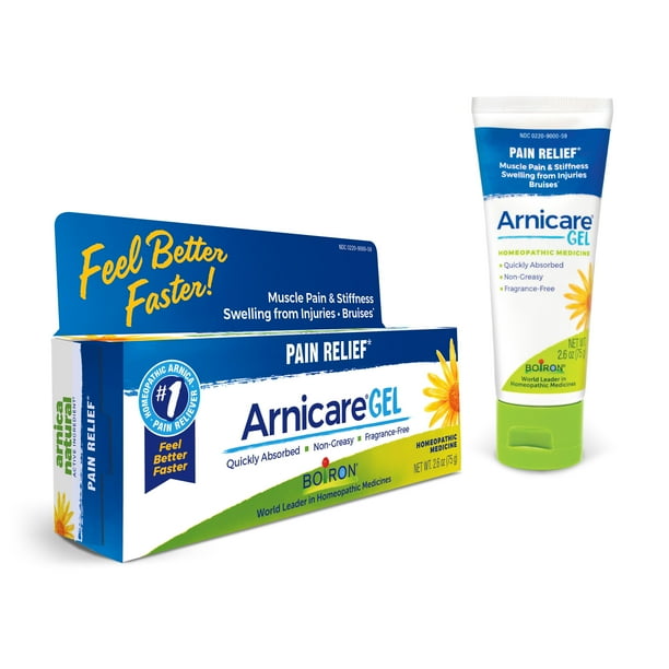 Boiron Arnicare Gel, Homeopathic Medicine for Pain Relief, Muscle Pain & Stiffness, Swelling ...