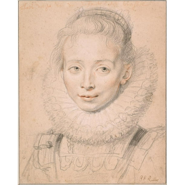 24"x29" Fine Art Quality Poster: Peter Paul Rubens - Rubenss Daughter ...