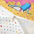 Feelyou Ice Cream Baseball Duvet Cover Queen for Kids, Waffle Cone Drip ...