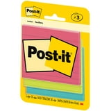 Post-it Notes, 3 in x 3 in, Poptimistic, Lined, 3 Pads - Walmart.com
