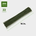 Juvale Floral Stem Wire for DIY Crafts and Flower Arrangements, 16 ...