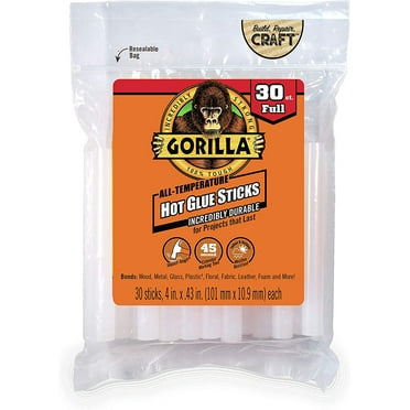 Gorilla Mini Hot Glue Sticks, 85 Piece - Walmart.com