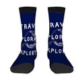 Four Seasons Universal Socks - 2 Pairs of Trendy Unisex Socks with ...