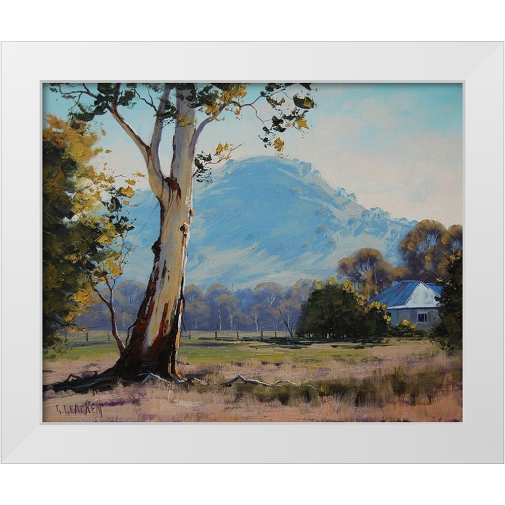 Gercken, Graham 14x12 White Modern Wood Framed Museum Art Print Titled ...