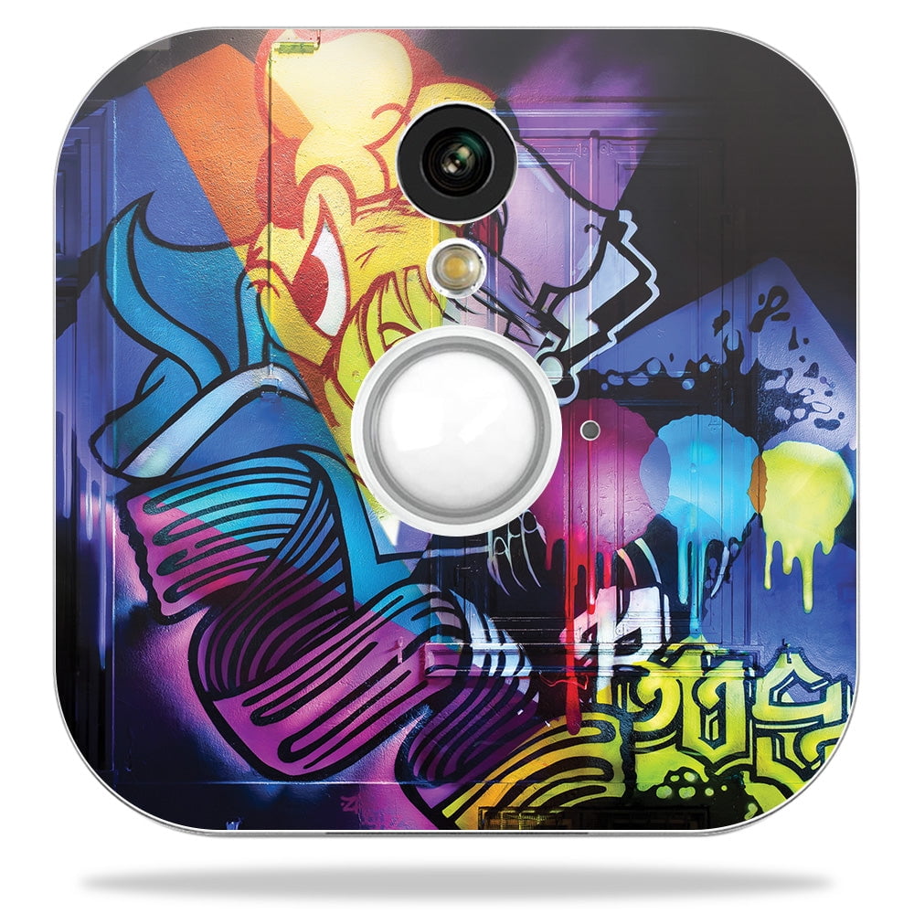 Skin Decal Wrap Compatible With Blink Home Security Camera Midnight ...