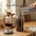 6.3 Cup Vacuum Sealed Coffee Bean Container, Ecozen Airtight Food ...