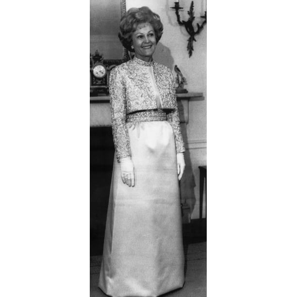 1969 Presidential Inauguration. First Lady Patricia Nixon In Inaugural ...