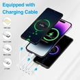 Portable Charger with Built-in Cable,12000mAh 22.5W Fast Charging Small ...