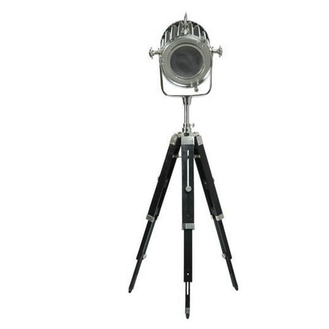 Authentic Design Chrome Spotlight Industrial Searchlight Floor Lamp ...