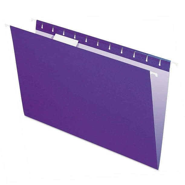 Fólder Colgante Reciclado Pendaflex Tamaño Oficio Violeta C/25 Piezas ...