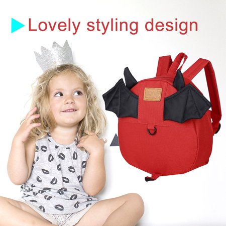 Lovely Animal Shape Children Backpack With Anti-lost Strap Student ...