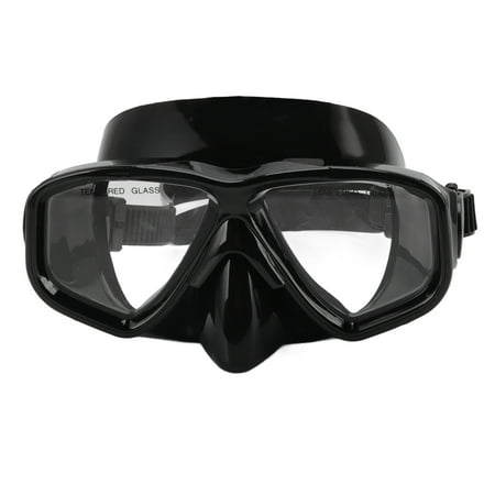 Diving Goggles, Explosion Proof Tempered Glass Lens Snorkeling Goggles ...