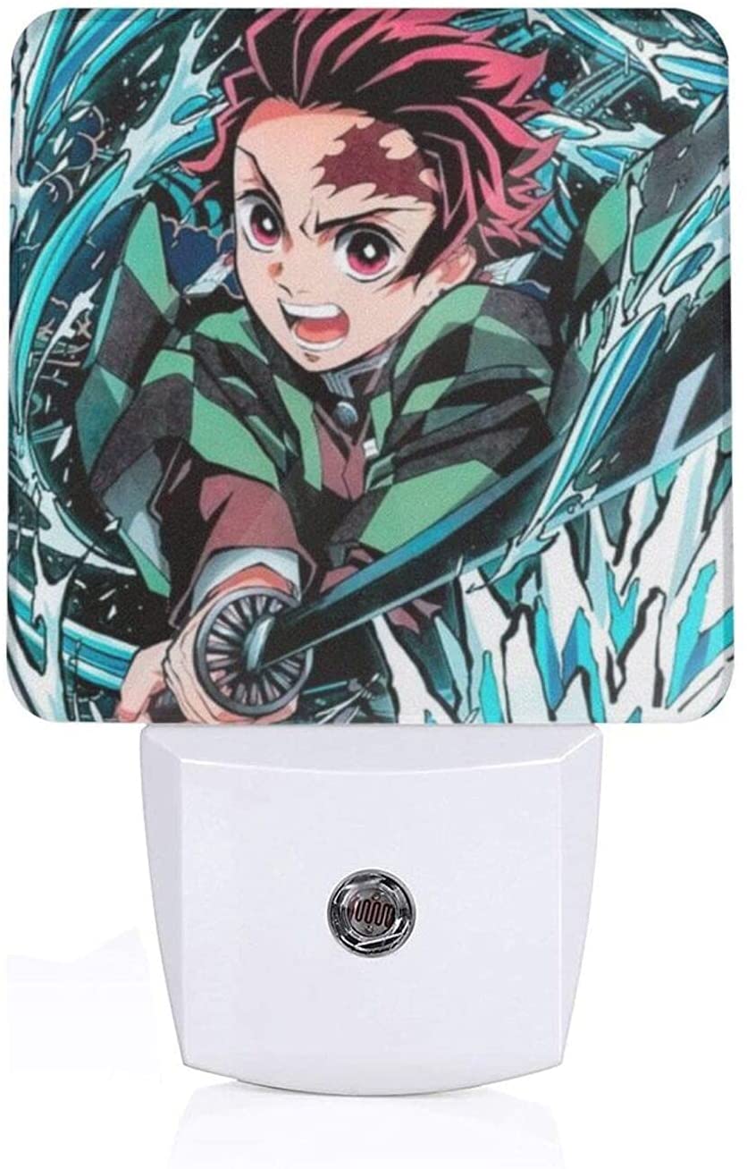 Japanese Anime De_mon S_Layer Bright Mini Wall Night Light Dusk to Dawn ...