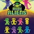 Mini Alien 100 Mini 1" Tall Figurines, 5 Colors, 5 Poses, Party Favors ...