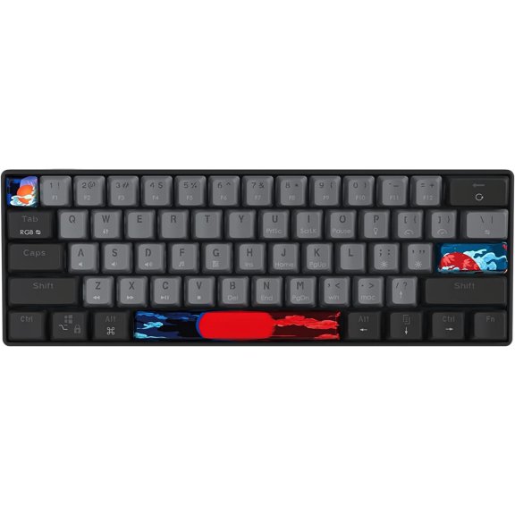 CyberPowerPC Skorpion K2 CPSK303 RGB Mechanical Gaming Keyboard with ...
