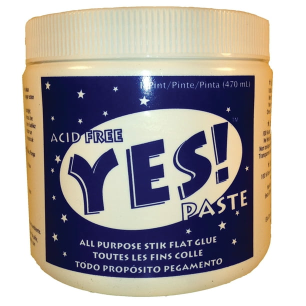 Yes Adhesives Yes! Paste, Pint - Walmart.com