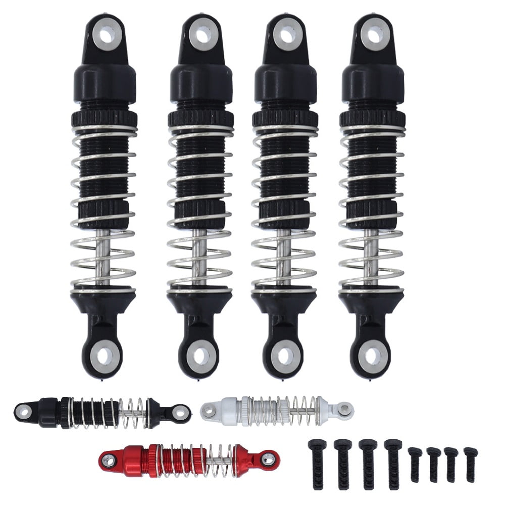 1 Set Aluminum RC Shocks, 1/18 RC Crawler Car Adjustable Absorber ...