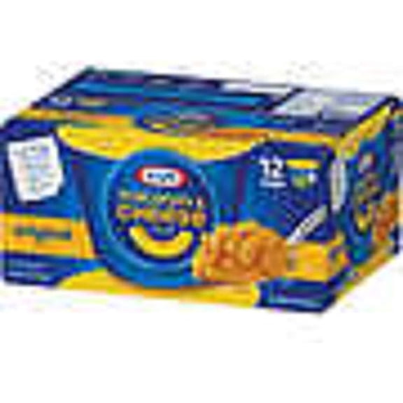 Kraft Easy Mac Original Cheese, 2.05-Ounce Microwavable Cups, Pack of ...