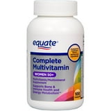Equate Women's Age 50+ Complete Ultra Women's Multivitamin/Multimineral ...