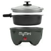 Nostalgia MSK5YW MyMini Personal Electric Skillet & Rapid Noodle Maker ...