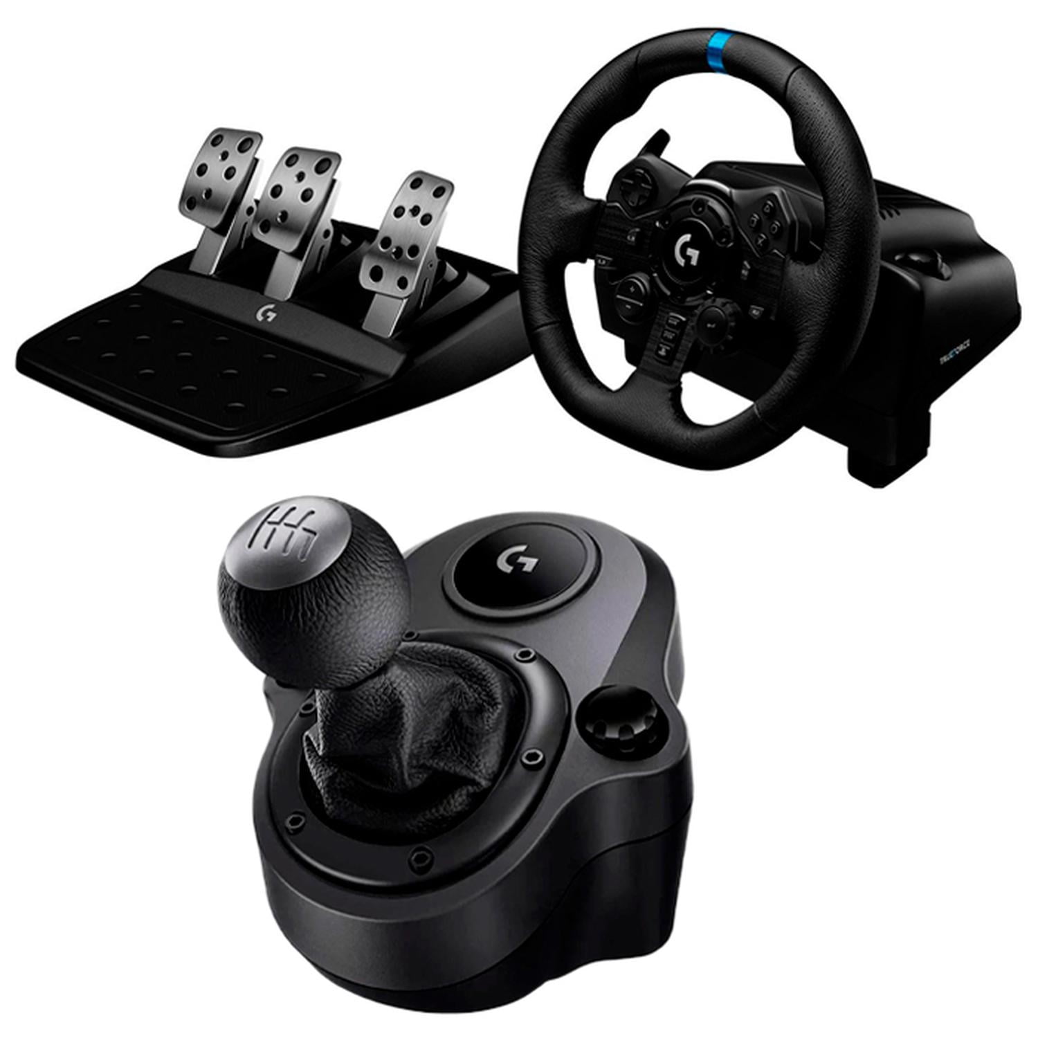 Kit Volante LOGITECH G923 Palanca Pedales Para Consola PLAYSTATION PS4 ...