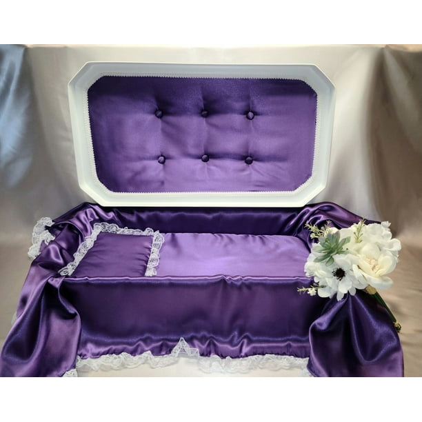 Newnak's Pet Casket Coffin for Dogs and Cats, Made in the USA, Medium ...